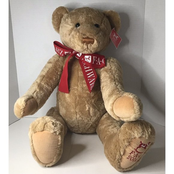 FAO Schwarz | Toys | Vintage 200 Fao Schwartz Jointed 24 Bear Plush ...